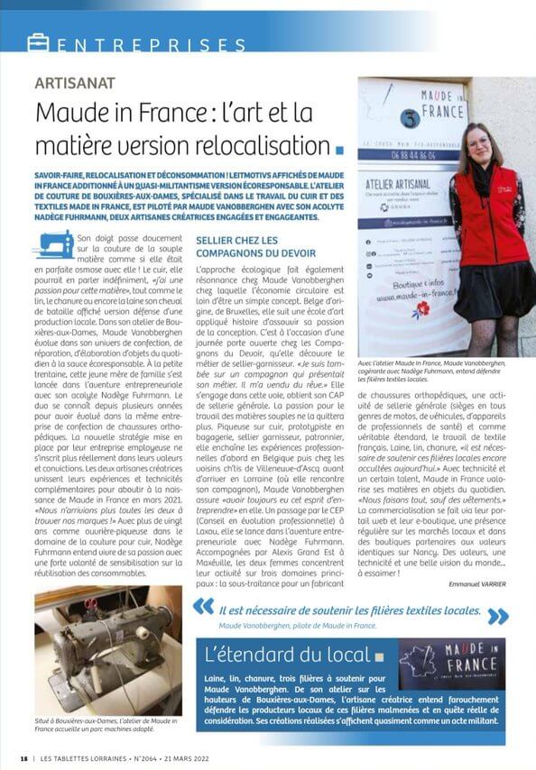 Maude In France l'art et la matière façon revalorisation ! - Maude-in ...
